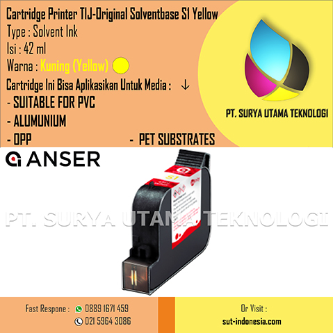 Cartridge Thermal Inkjet - PT Surya Utama Teknologi